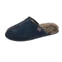 China men  winter house indoor slippers  Winter Mules Fluffy Suede Comfy Slippers for sale
