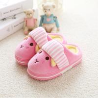 China New design cute cartoon children slippers warm winter home for men and women indoor non-slip baby bedroom shoes for sale