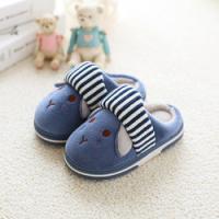 China New design cute cartoon children slippers warm winter home for men and women indoor non-slip baby bedroom shoes for sale