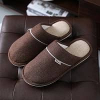 China New product home slippers women thin non-slip autumn and winter warm soft bottom Japanese couple indoor shoes for sale