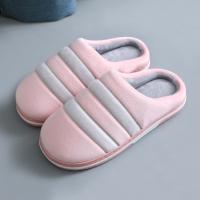 China 2021 new design non-slip home indoor shoes wholesale warm couple soft plush autumn and winter ladies slippers for sale