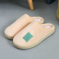 China New high quality home indoor shoes female winter 2021 warm and non-slip cheap bedroom slippers wholesale for sale
