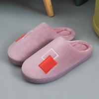 China New high quality home indoor shoes female winter 2021 warm and non-slip cheap bedroom slippers wholesale for sale