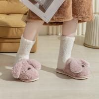 China High quality PVC material soft sole lightweight slippers women thermal and hard-wearing home indoor shoes in stock for sale