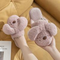 China High quality PVC material soft sole lightweight slippers women thermal and hard-wearing home indoor shoes in stock for sale