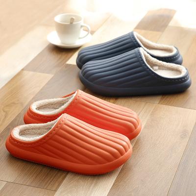 China New product EVA waterproof winter slippers women non-slip warm and light home indoor shoes autumn and winter for sale