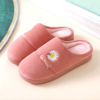 China 2021 hot sale product warm bedroom shoes winter indoor non-slip home couple leisure slippers ladies wholesale for sale