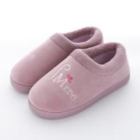 China Wholesale ladies All-inclusive heel funky slippers Indoor winter women non-slip plus fluff thick-soled cute shoes for sale
