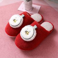 China Women winter slippers new cartoon non-slip cute warm plus fluff autumn and winter couple home indoor shoes for sale