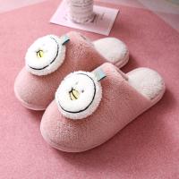 China Women winter slippers new cartoon non-slip cute warm plus fluff autumn and winter couple home indoor shoes for sale
