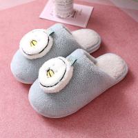 China Women winter slippers new cartoon non-slip cute warm plus fluff autumn and winter couple home indoor shoes for sale