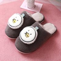 China Women winter slippers new cartoon non-slip cute warm plus fluff autumn and winter couple home indoor shoes for sale