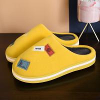 China Winter Ladies coral Fleece Tpr Sole Warm Slippers indoor non-slip  thickening home couple plus fluff shoes wholesale for sale