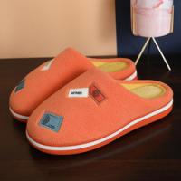 China Winter Ladies coral Fleece Tpr Sole Warm Slippers indoor non-slip  thickening home couple plus fluff shoes wholesale for sale