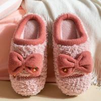 China High quality custom 2021 new winter closed toe ladies slippers indoor and outdoor thermal cheap bedroom shoes for sale