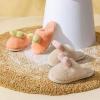 China 2021 new design ladies winter indoor and outdoor warm household shoes TPR material soft sole slippers with best price for sale