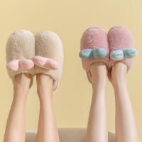 China High quality winter warm cheap bedroom slippers female lightweight cute cartoon custom home shoes in stock for sale