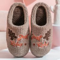 China Cheap bowknot and rabbit cartoon shape bedroom closed toe slippers Couple Style non-slip household shoes women for sale
