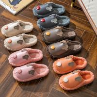 China Wholesale new winter ladies slippers factory price comfortable Thermal Couple Style Thick Bottom home shoes for sale
