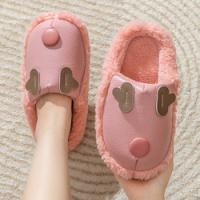 China Wholesale new winter ladies slippers factory price comfortable Thermal Couple Style Thick Bottom home shoes for sale