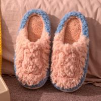 China Women Slippers Indoor Home Soft Bottom Anti-Slip Autumn Winter Couple Style Cartoon Cute Plush Warm Men Warm for sale