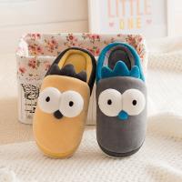 China Wholesale children autumn winter warm slippers boys and girls cute cartoon non-slip thick bottom baby home indoor s for sale