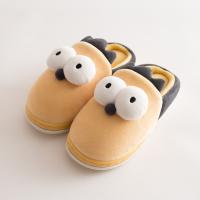 China Wholesale children autumn winter warm slippers boys and girls cute cartoon non-slip thick bottom baby home indoor s for sale