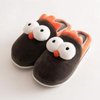 China Wholesale children autumn winter warm slippers boys and girls cute cartoon non-slip thick bottom baby home indoor s for sale
