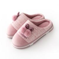 China wholesale new for women and male winter Coral fleece warm slippers cute rabbit ear cartoon home indoor shoes for sale
