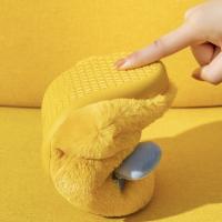 China Wholesale Cute Slippers Autumn Winter Home Indoor Warm Soft Thick Bottom Non-Slip Cartoon Plush House Shoes women closed shoes for sale