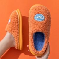 China Wholesale 2021 New Design Home Slippers Winter Indoor Thick Bottom Warm Couple Style Plush women closed shoes for sale