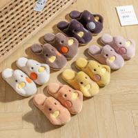 China New Design Cartoon Cute cartoon Women Home Indoor Slippers Thick Bottom Plush Warm Non-Slip Autumn Winter slipper for sale