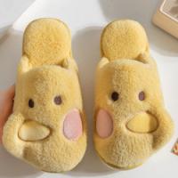 China New Design Cartoon Cute cartoon Women Home Indoor Slippers Thick Bottom Plush Warm Non-Slip Autumn Winter slipper for sale