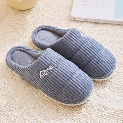 China 2021 female new winter Comfort Warm Slippers light weight and Hard-Wearing couple shoes in stock good price for sale