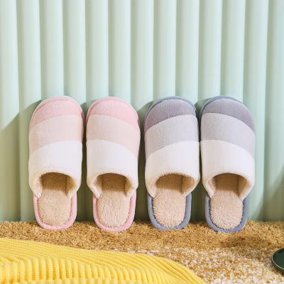 China Supply 2021 new winter for women and male Height Increasing shoes PVC material Hard-Wearing soft plush house slippers for sale