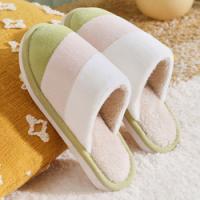 China Wholesale best price beautiful and practical slippers thermal rabbit hair anti-slip home indoor shoes winter for sale