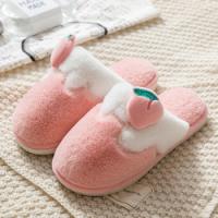 China New design 2021 lightweight comfortable house Slippers women pvc Material Abrasion resistant soft sole Shoes winter for sale