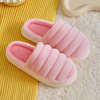 China new fashion cute Caterpillar design Couple Rabbit Hair Slipper Autumn Winter Men Warm Non-Slip Home Indoor slippers with low MOQ for sale