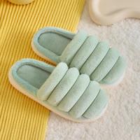 China new fashion cute Caterpillar design Couple Rabbit Hair Slipper Autumn Winter Men Warm Non-Slip Home Indoor slippers with low MOQ for sale