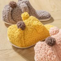 China Wholesale Autumn Winter New Design Cartoon Slippers Plush Warm Soft Sole Non-Slip Home Indoor Shoes fashion dogs shoes for sale