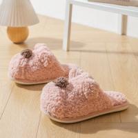 China Wholesale Autumn Winter New Design Cartoon Slippers Plush Warm Soft Sole Non-Slip Home Indoor Shoes fashion dogs shoes for sale
