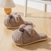 China Wholesale Autumn Winter New Design Cartoon Slippers Plush Warm Soft Sole Non-Slip Home Indoor Shoes fashion dogs shoes for sale