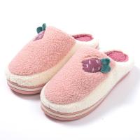 China New fashion Stitching color beautiful simple style shoes hard-wearing soft sole women winter slippers for sale
