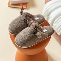 China women house shoes memory foam fashion plush ladies comfortable soft casual home slippers cute house Indoor slipper for sale