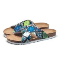 China Wholesale High Quality Women cross strap cork beach sandals custom ladies casual platform home slippers for sale
