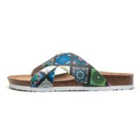 China Wholesale High Quality Women cross strap cork beach sandals custom ladies casual platform home slippers for sale