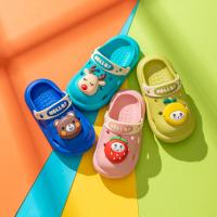 China New Arrival 2021 Children cartoon house Shoes kids Sandal Babies Summer Slippers High Quality boys hole sandals for sale