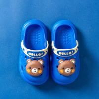 China Factory supply 2021 Children Cartoon beach Sandal Babies Summer Slippers High Quality Kids hole house shoe for sale