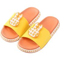 China 2021 summer couple's lovely rabbit slippers comfortable soft bottom non-slip house shoes lightweight casual shoes for sale