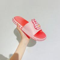 China 2021 summer couple's lovely rabbit slippers comfortable soft bottom non-slip house shoes lightweight casual shoes for sale